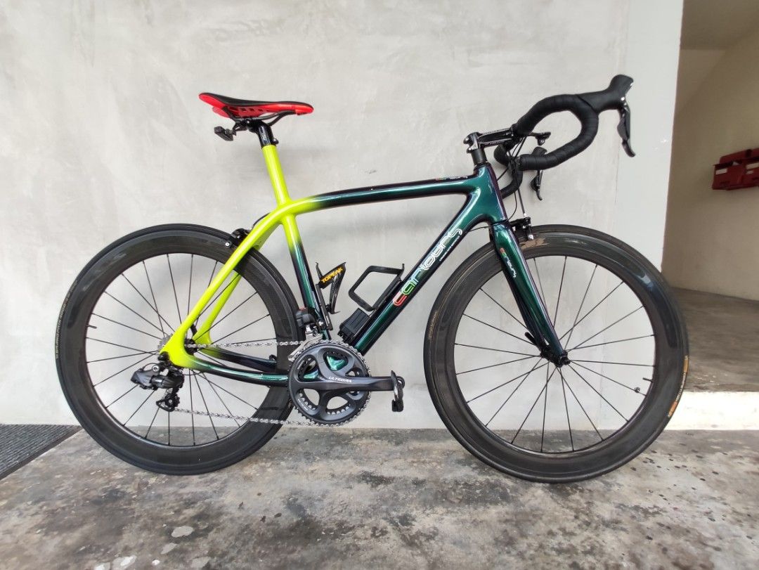 Wilier Cento Uno (One) full carbon road bic bike with Ultegra di2 ...