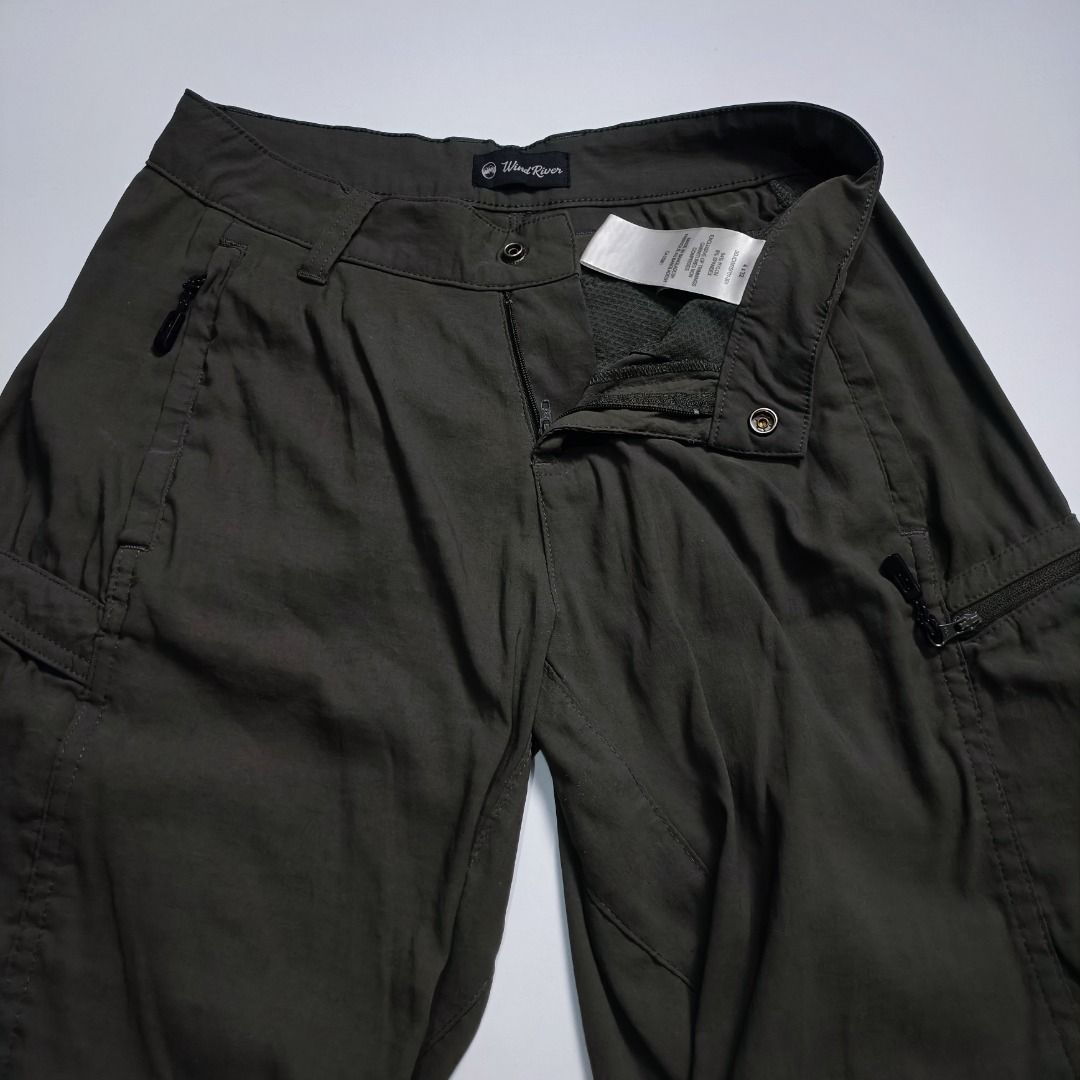 WIND RIVER OUTDOOR CARGO UTILITY TREK HIKING WATER REPELLENT PANTS ...