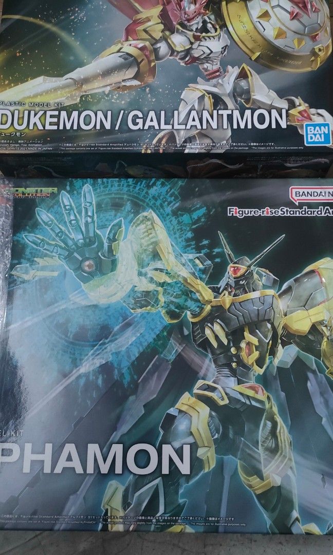 WTS FRS DIGIMON GUNDAM BOTH RM240, Hobbies & Toys, Collectibles ...