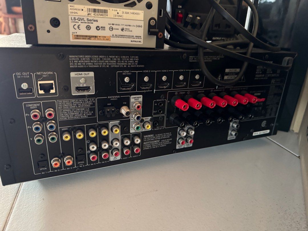 yamaha av receiver rx-v573, Audio, Soundbars, Speakers & Amplifiers on ...