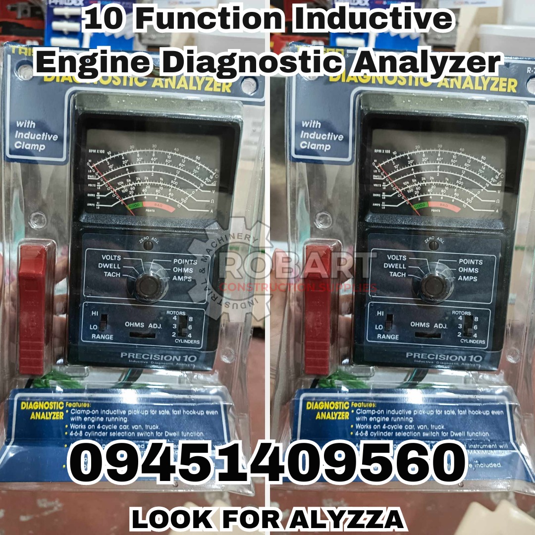 10 Function Inductive Engine Diagnostic Analyzer, Commercial ...