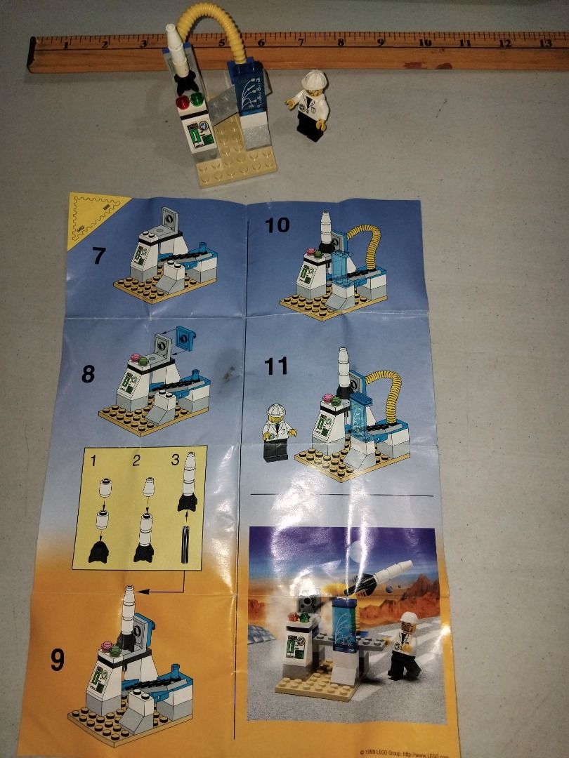 6452 LEGO Mini Rocket Launcher - released in 1999, retired, vintage ...