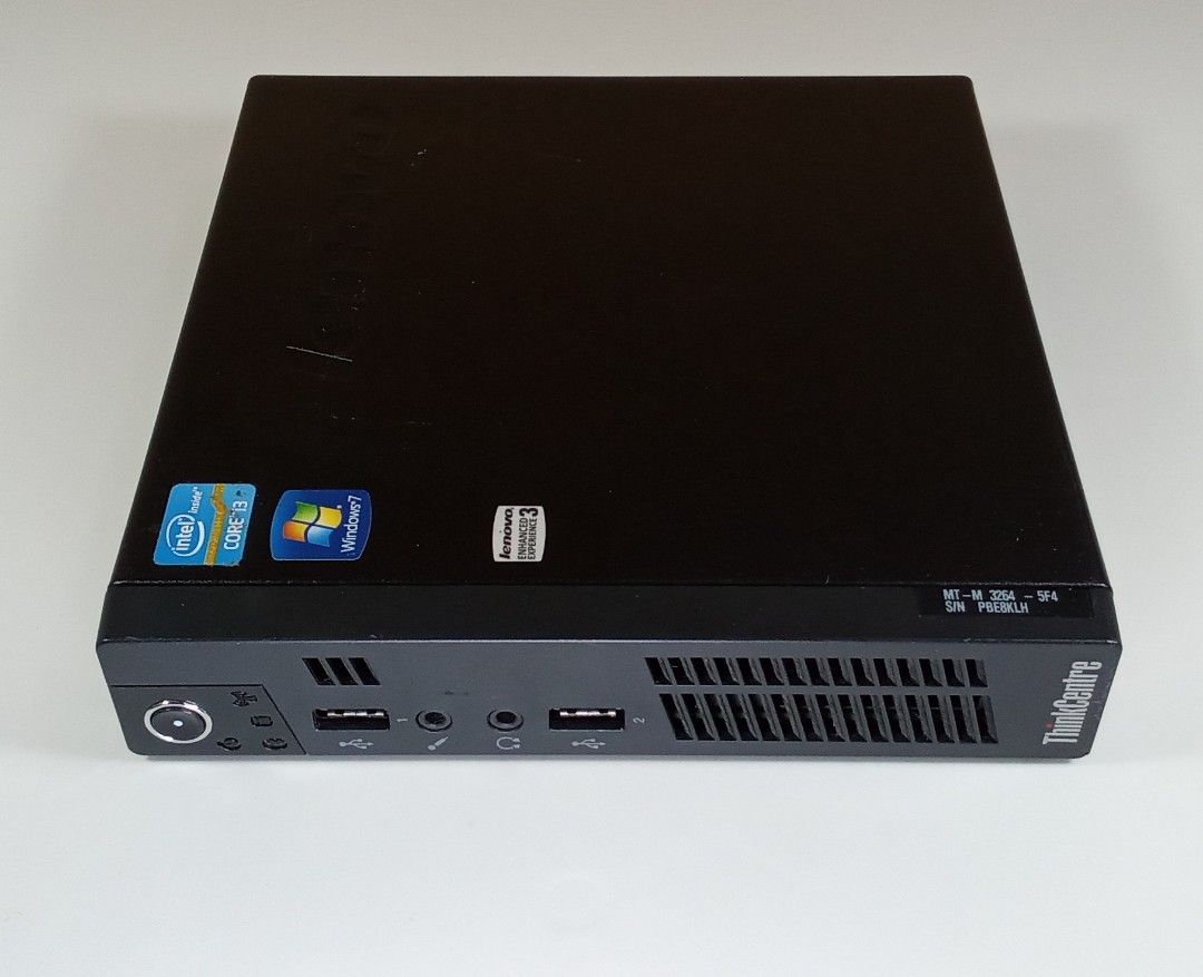 聯想迷你電腦 Lenovo ThinkCentre M72e mini PC, SSD 固態硬碟，Window 11 專業版 24H2, 電腦＆科技, 桌上電腦 - Carousell
