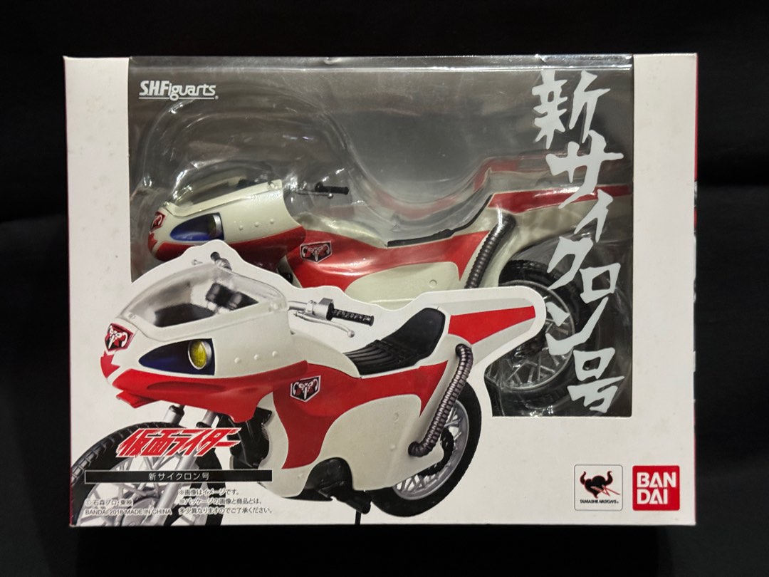 全新 Shf 新旋風號 電單車 SHF NEW CYCLONE motorbike, Machine Cyclone (可配合真骨雕 幪面超人 ...