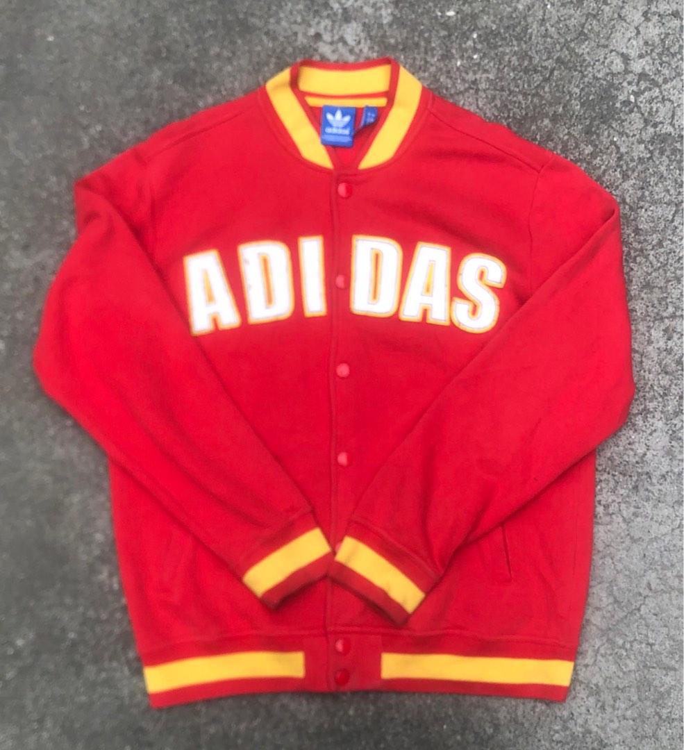 ADIDAS VARSITY JACKET (SNOOP DOGG REFERENCE), Men's Fashion, Coats ...