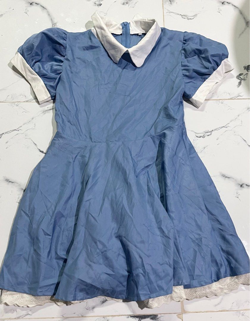 Alice in wonderland Anime cosplay costume dress, Women's Fashion ...