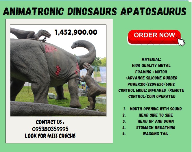 animatronic dinosaurs Apatosaurus, Everything Else, Others on Carousell