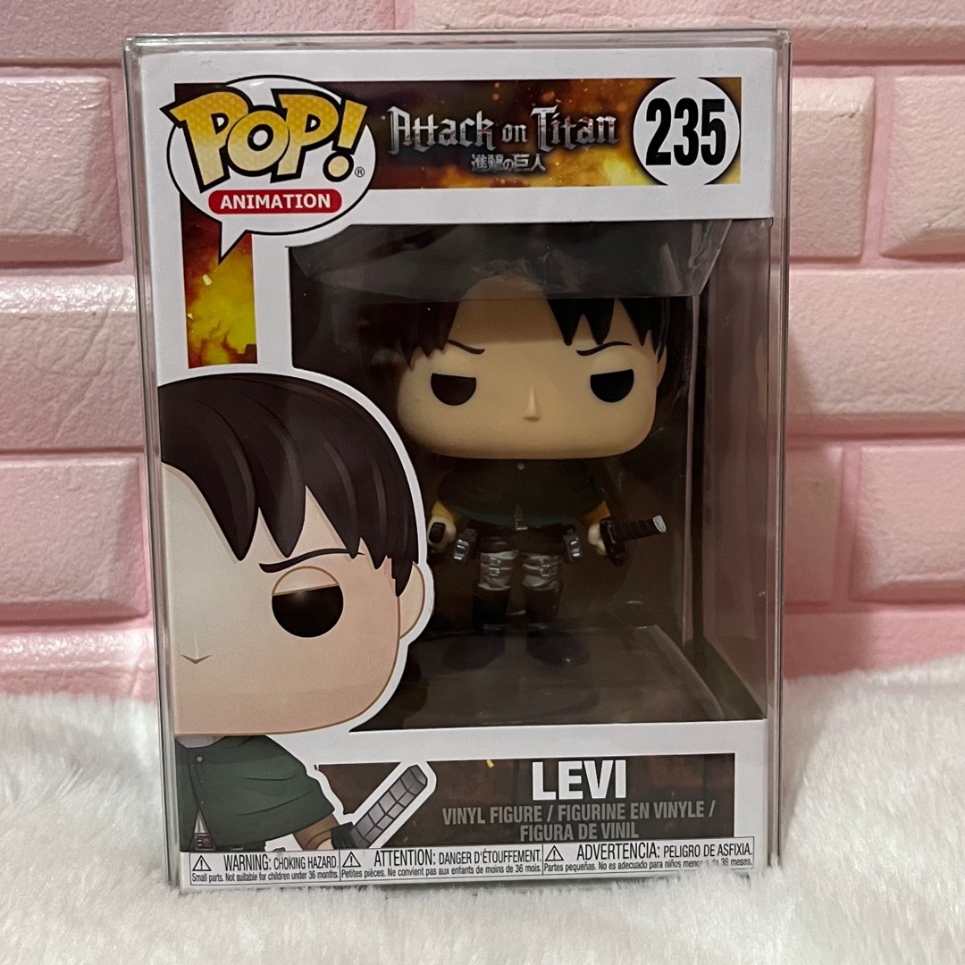 Attack on Titan Levi Ackerman Funko Pop, Hobbies & Toys, Toys & Games ...
