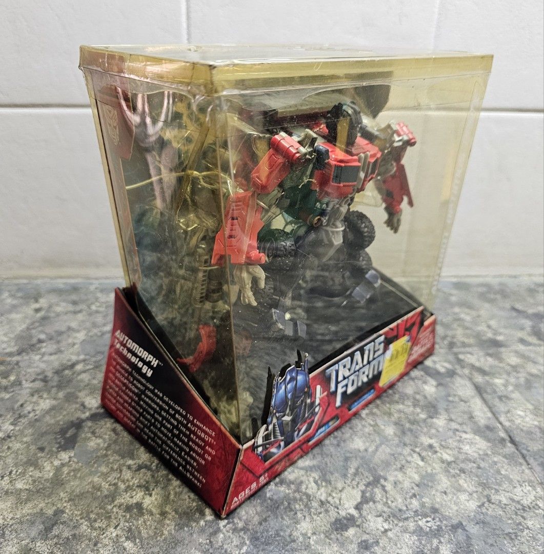 Battle Damage OPTIMUS PRIME - 2007 Transformers The Movie Voyager Class ...