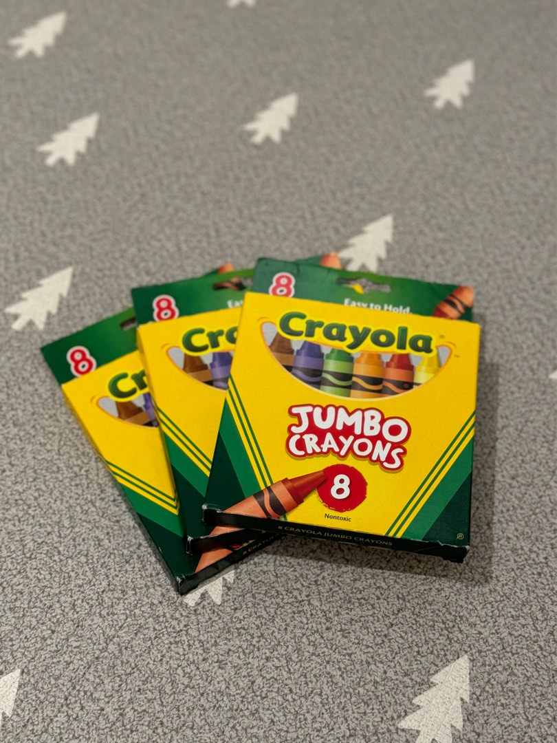 Crayola Jumbo Crayons, Hobbies & Toys, Stationery & Craft, Other ...