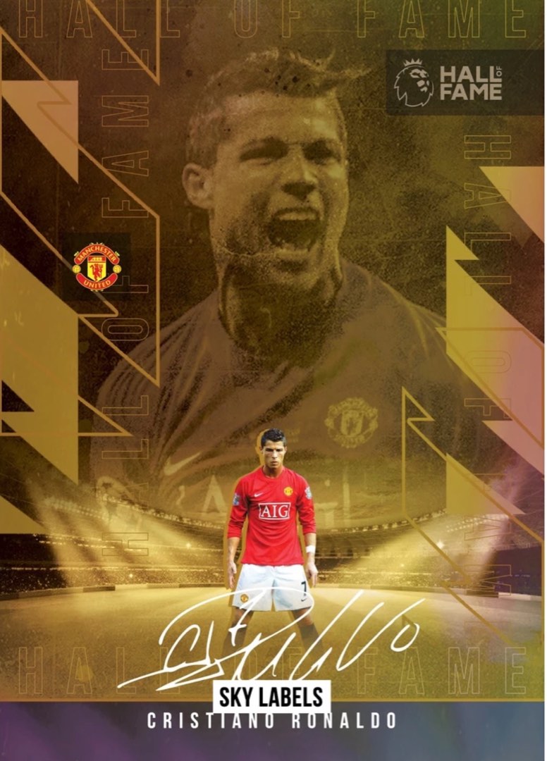 Cristiano Ronaldo Hall of Fame, Hobbies & Toys, Memorabilia ...