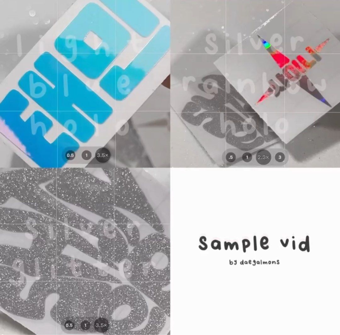 CUSTOM LIGHTSTICK STICKER PRINTING VINYL NAME KPOP NAME DECO NCT DREAM ...