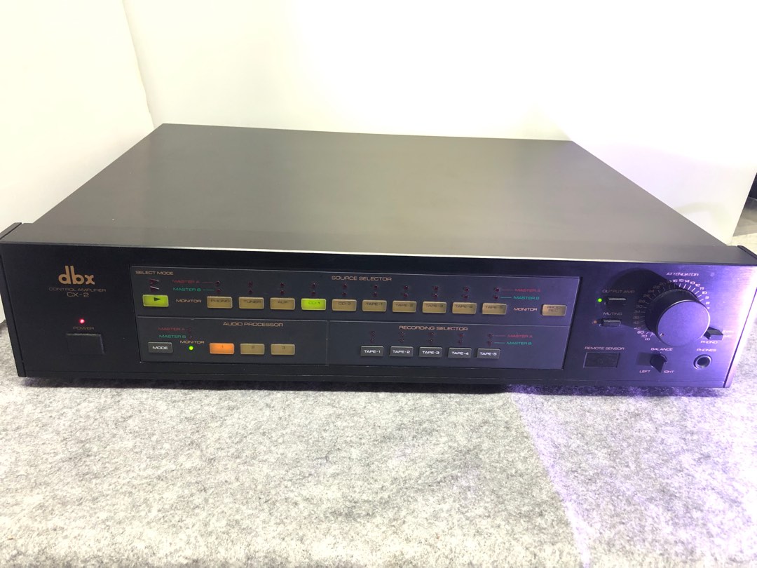 DBX pre amp CX2, Audio, Soundbars, Speakers & Amplifiers on Carousell