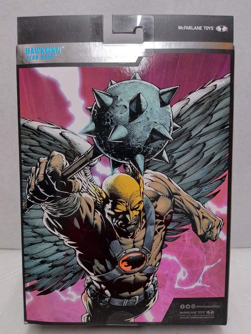 DC Multiverse Hawkman (Zero Hour) 7-inch Action Figure McFarlane ...