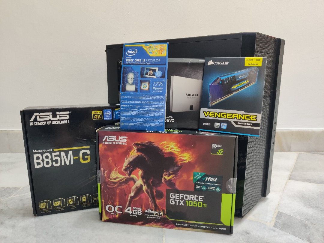 Desktop Gaming PC i5-4440 & GTX 1050Ti, Computers & Tech, Desktops on Carousell
