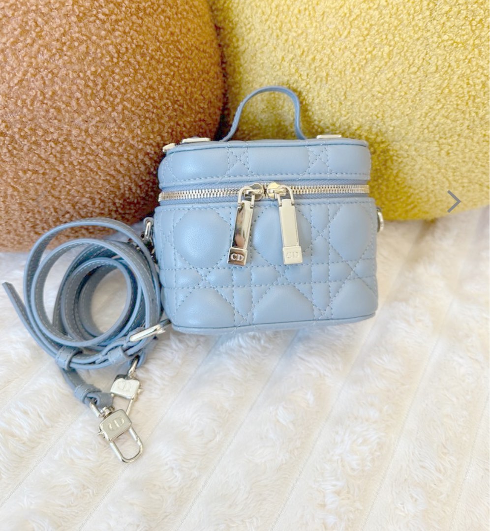 DIOR Micro Lady DIOR Vanity Case, 名牌, 手袋及銀包 - Carousell