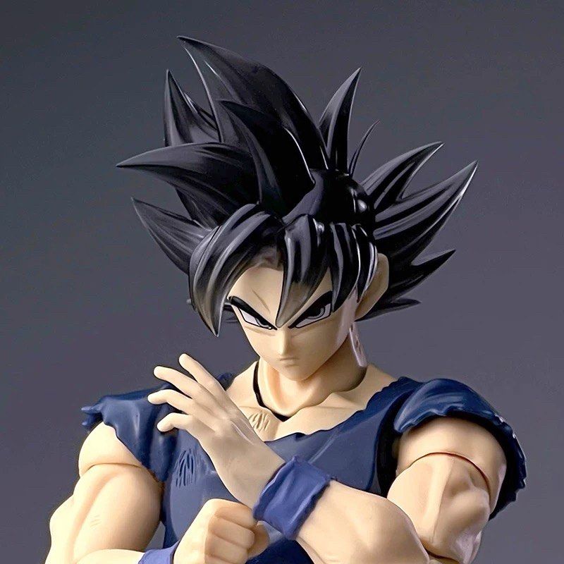 DKO Ultra Instinct Sign Goku Custom Headsculpt for SHF 1/12 Goku Figure ...