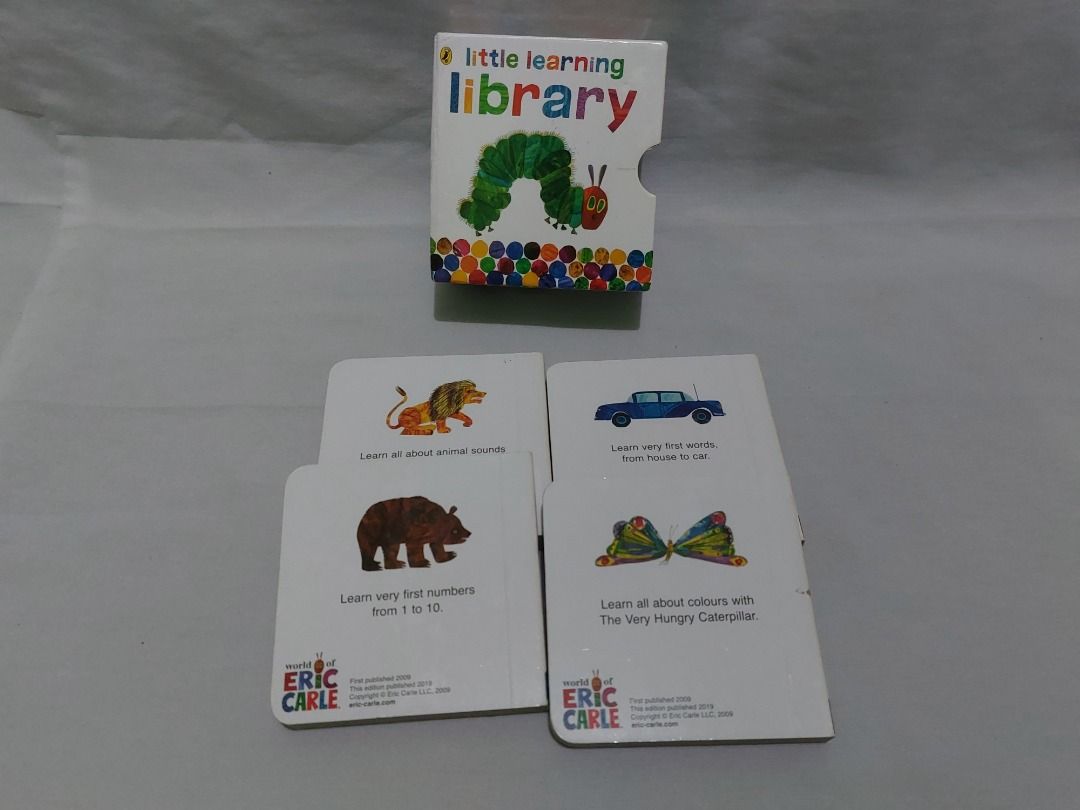 Eric Carle The Very Hungry Caterpillar: Little Learning Library (Board ...
