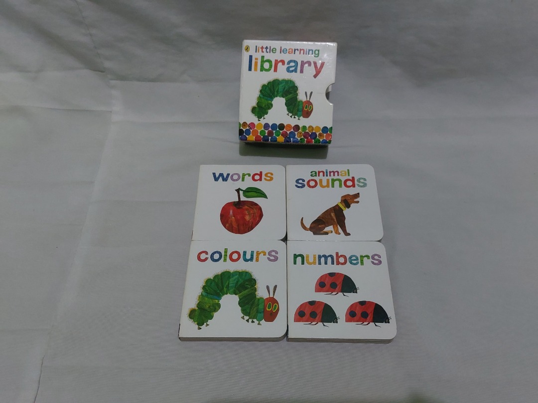 Eric Carle The Very Hungry Caterpillar: Little Learning Library (Board ...