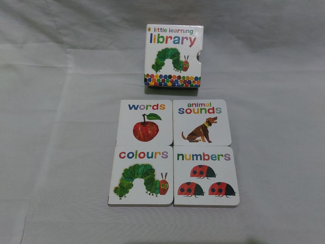 Eric Carle The Very Hungry Caterpillar: Little Learning Library (Board ...