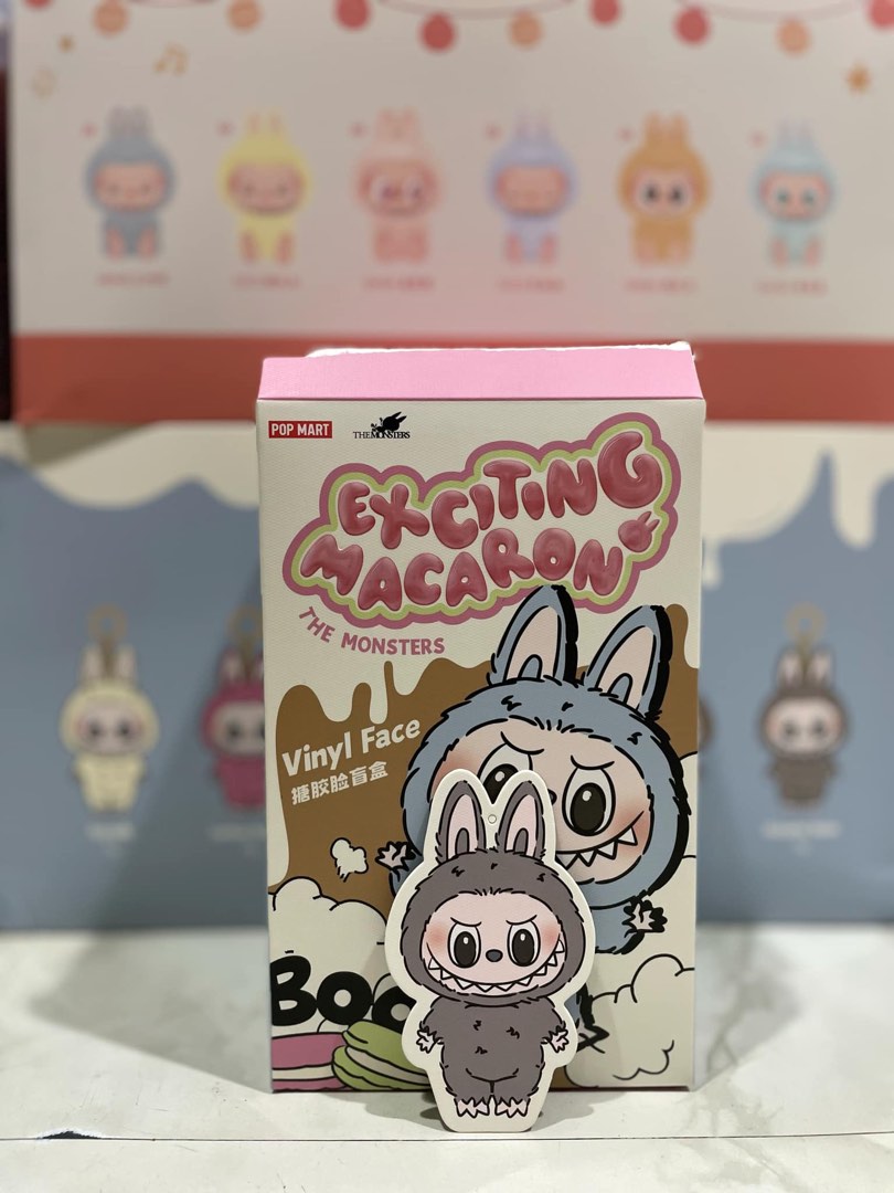 Exciting Macaron Labubu v1, Hobbies & Toys, Toys & Games on Carousell