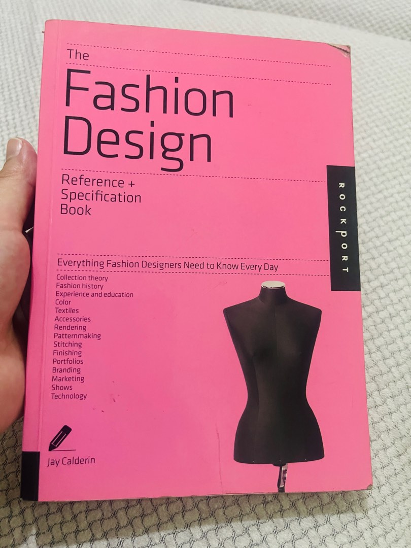 Fashion Design Reference and Specification Coffee Table Book by Jay ...
