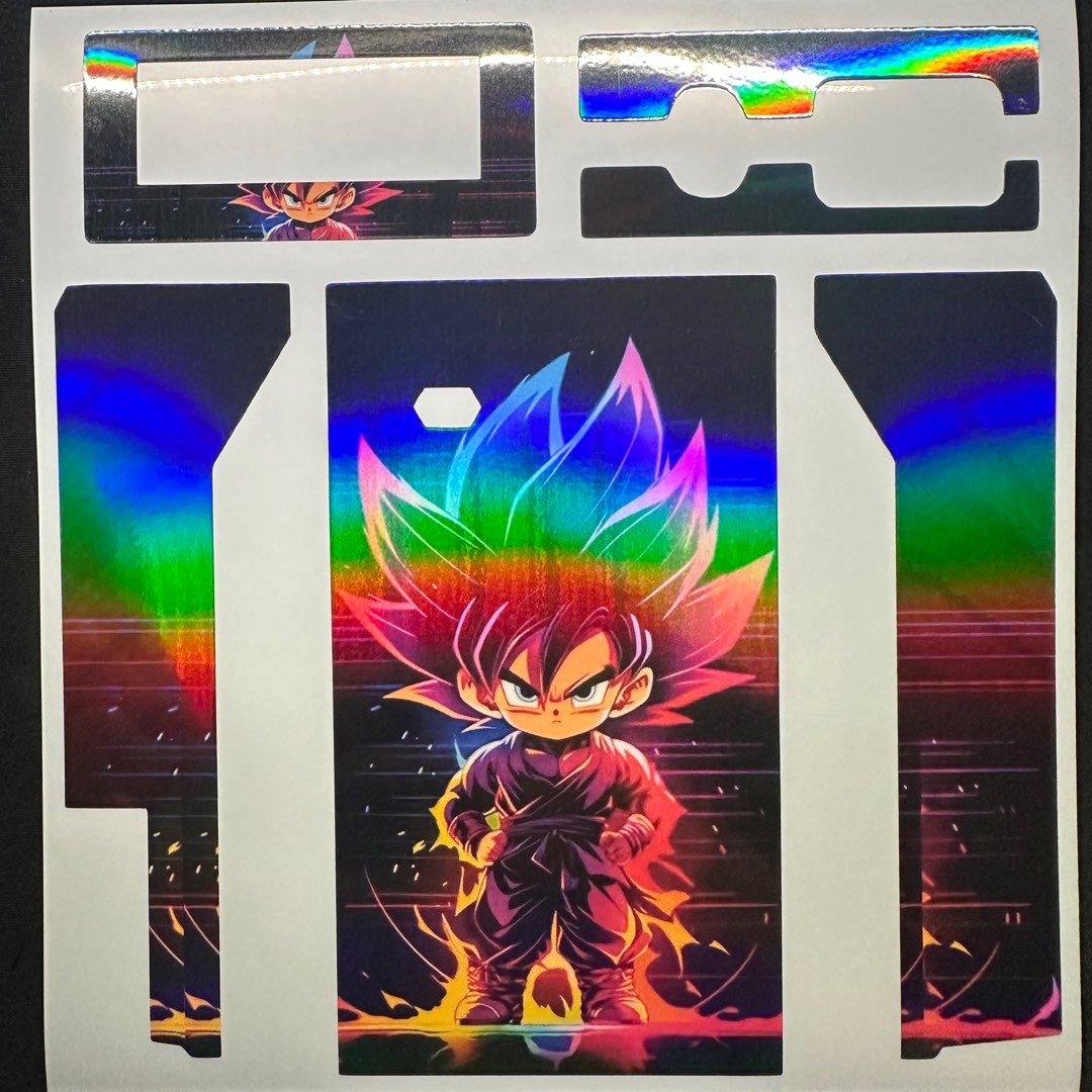 Custom holographic IU / OBU motorcycle sticker vinyl wrap, Motorcycles ...