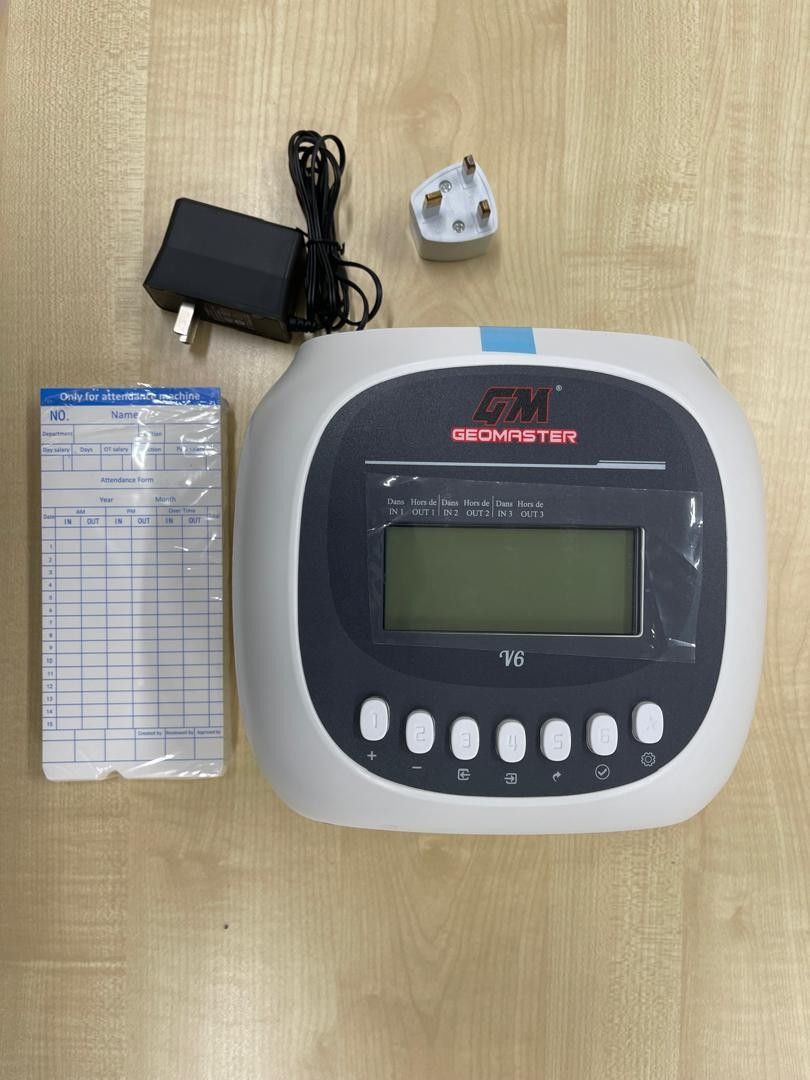 Geomaster V6 (Time Recorder), Computers & Tech, Office & Business ...