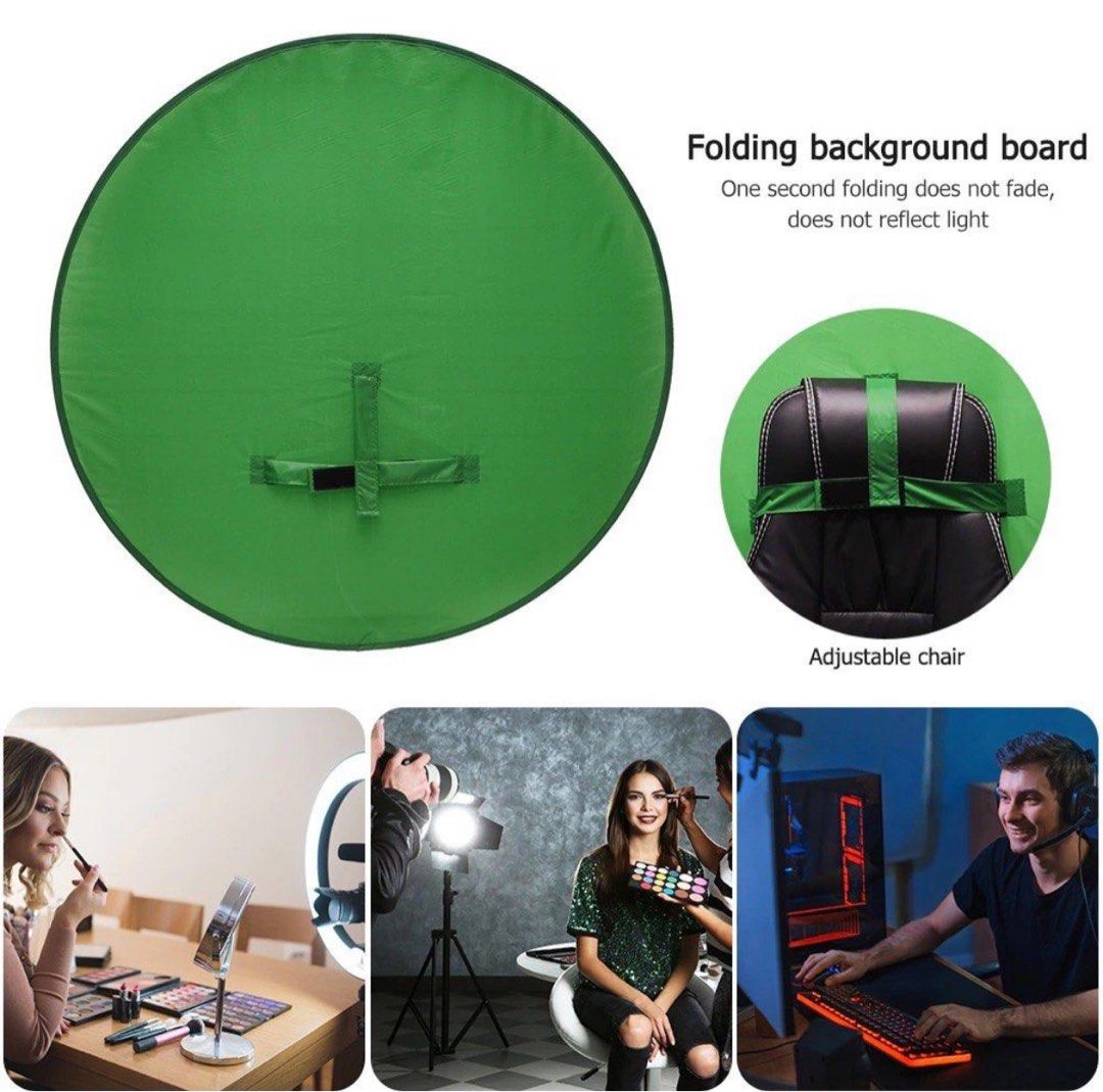 Green screen panel portable fold (142cm), Computers & Tech, Parts ...