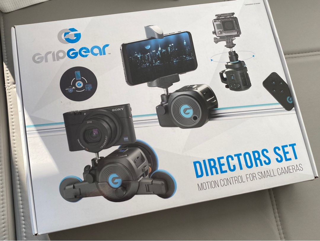 GRIP GEAR DIRECTORS SET 3 IN 1 MOTION CONTROL RIG FOR SMALL CAMERAS, 攝影 ...