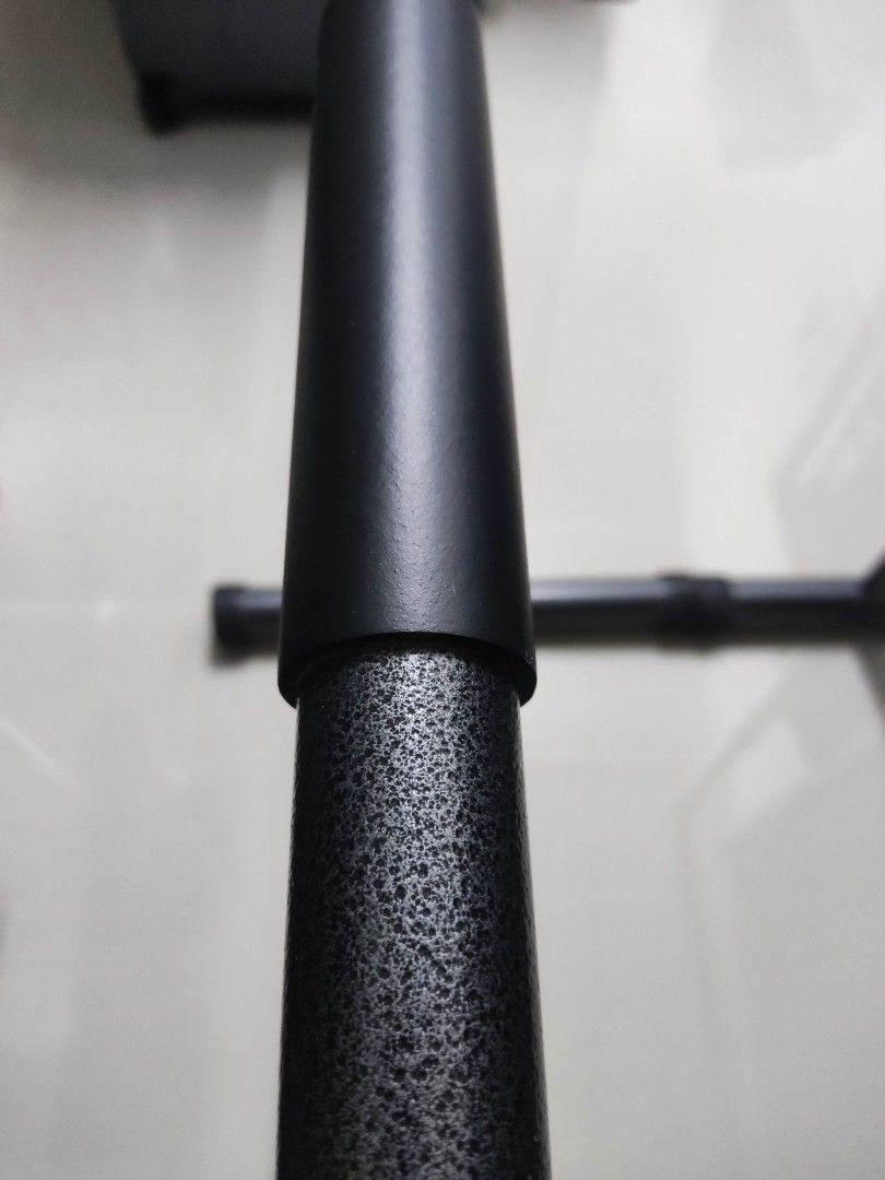 Heavy duty CrossFit dip parallel bar adjustable home gym station chest ...