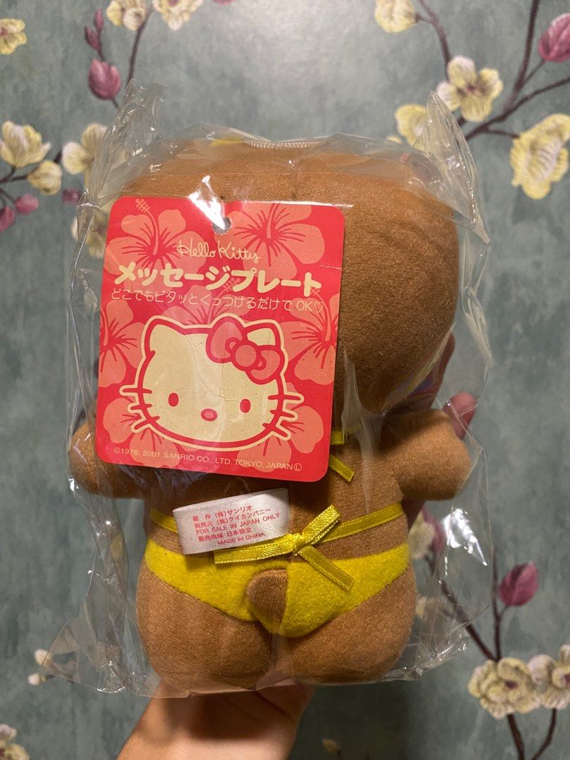 hello kitty tan swimsuit vintage, Hobbies & Toys, Toys & Games on Carousell