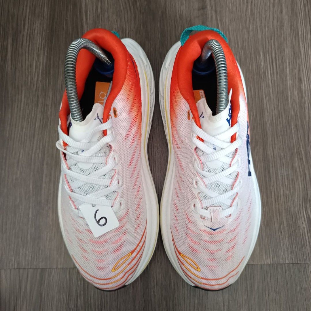 Hoka One Bondi X Blanc / Flame 6UK / 24.5CM (RM 140)*new item*, Men's ...