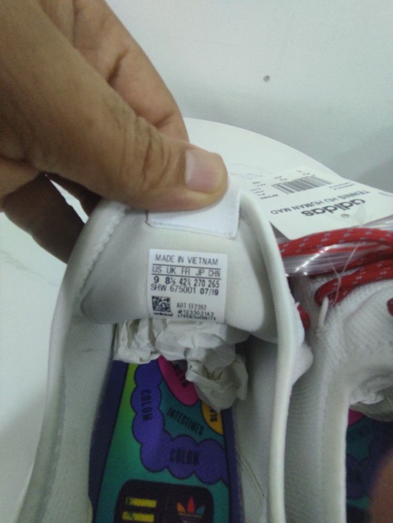 Human made x adidas x parell william, Men's Fashion, Footwear, Sneakers ...