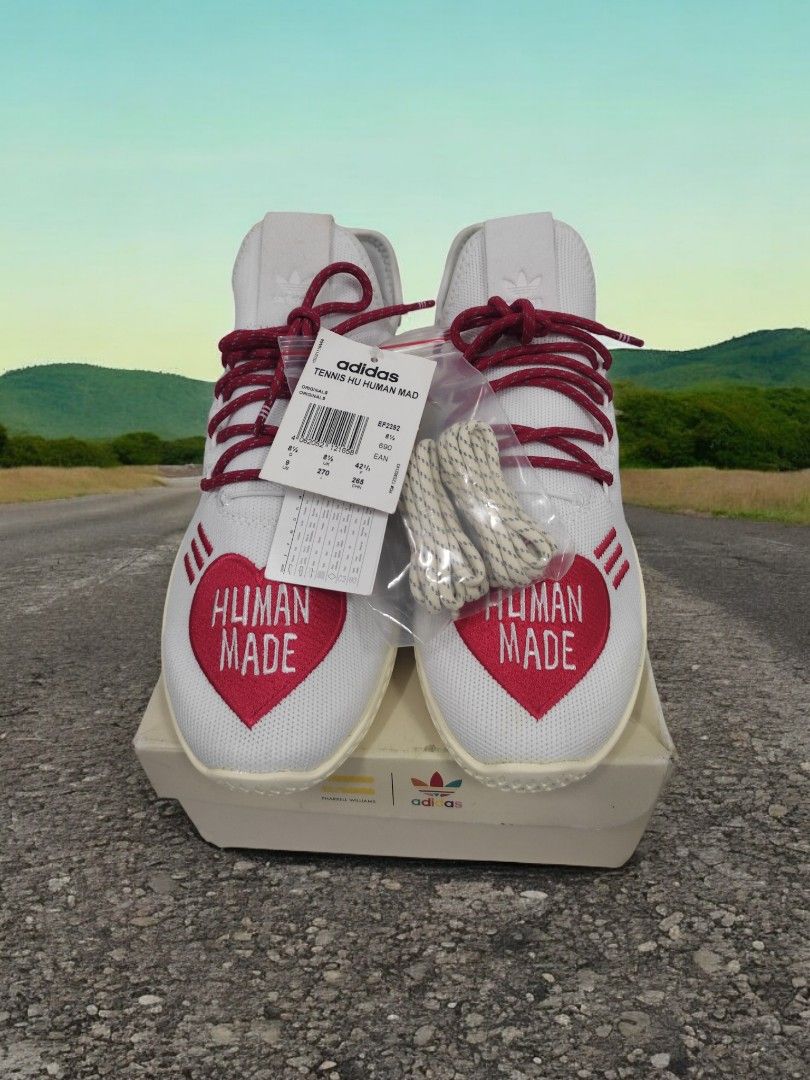 Human made x adidas x parell william, Men's Fashion, Footwear, Sneakers ...