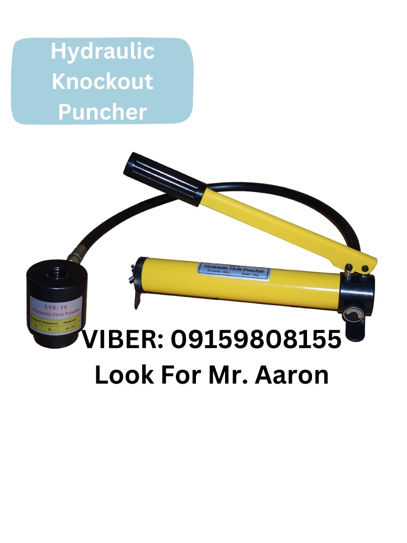 Hydraulic Knock Out Puncher, Commercial & Industrial, Construction ...