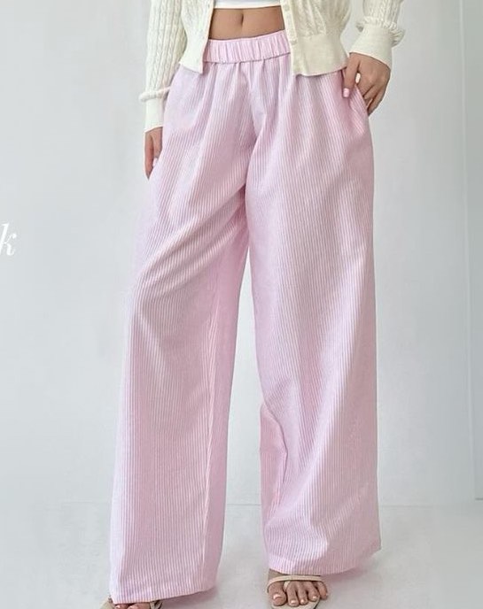 Isa the label presko pants pink, Women's Fashion, Bottoms, Other ...