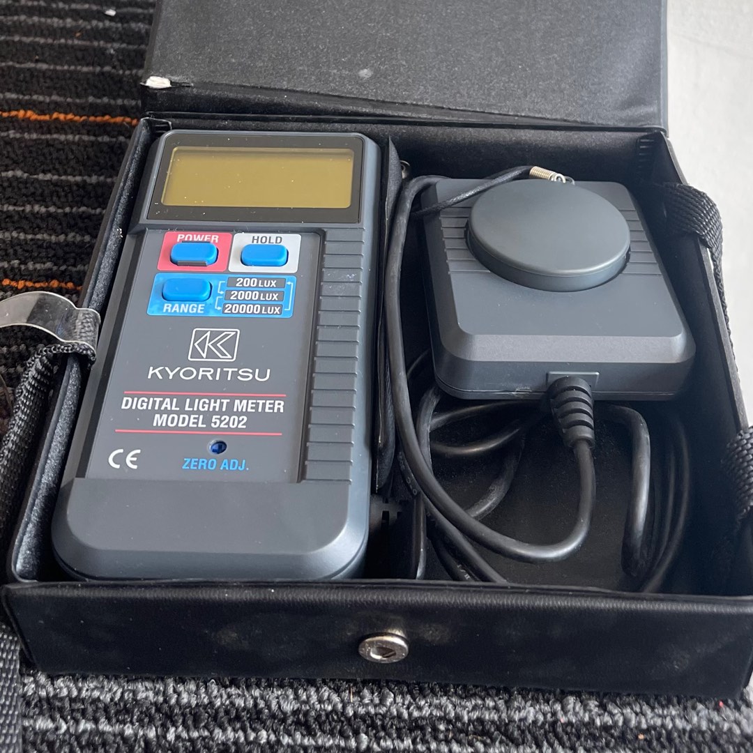 Kyoritsu 5202 Digital Light Meter, Announcements on Carousell