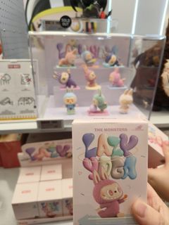 Popmart Labubu Lazy Yoga 3pcs per set original, Hobbies & Toys, Toys ...