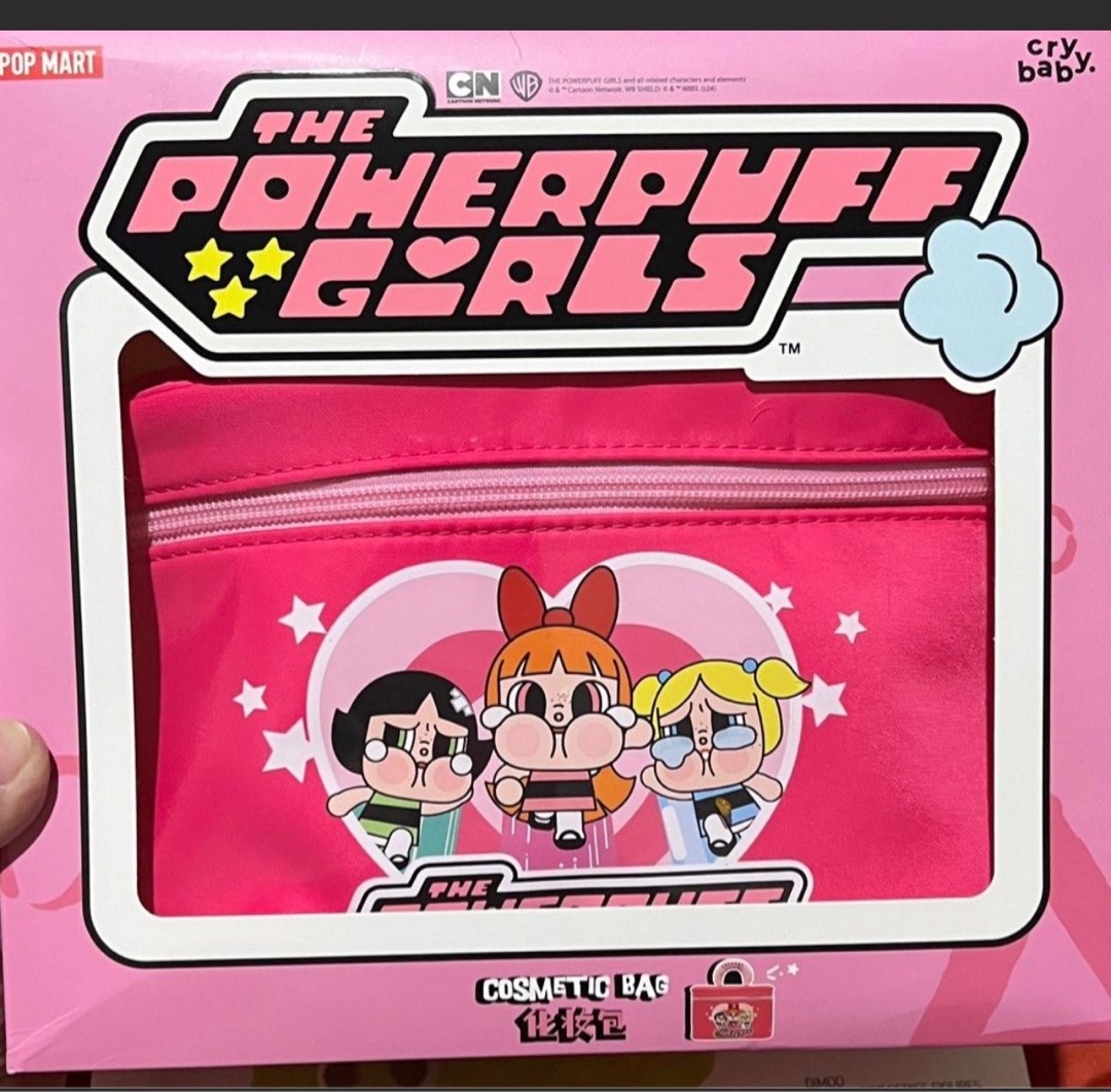 Labubu crybaby powerpuff girl cosmetic case, Barang Yang Dicari di ...