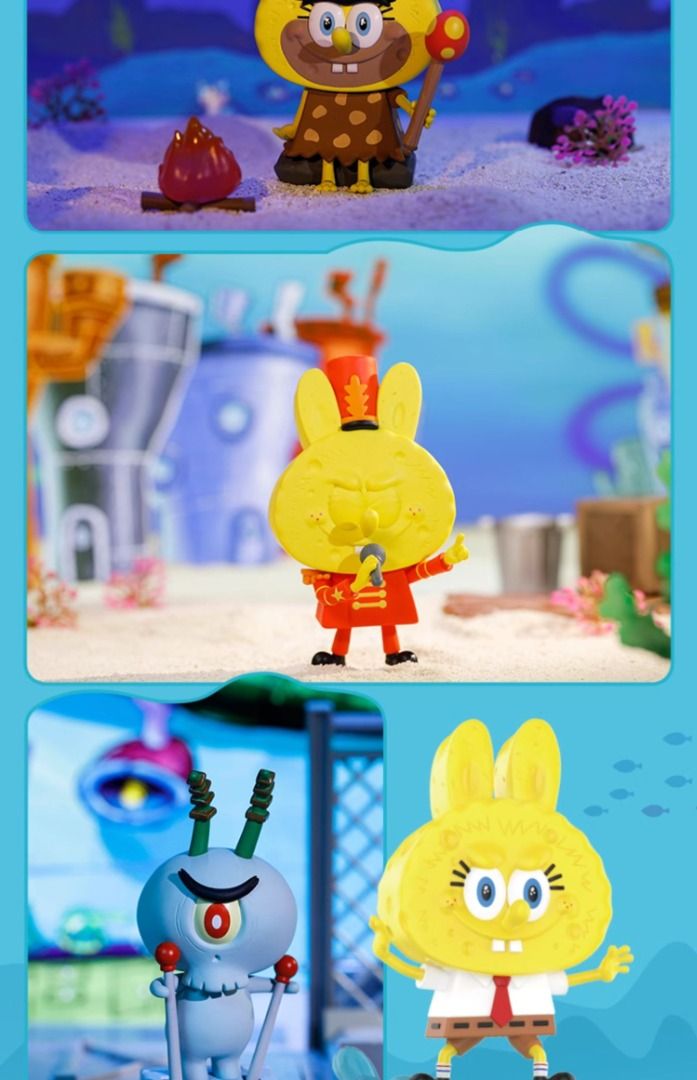 Labubu X SpongeBob SquarePants Series, Hobbies & Toys, Toys & Games on ...