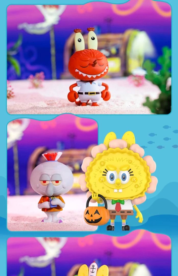 Labubu X SpongeBob SquarePants Series, Hobbies & Toys, Toys & Games on ...