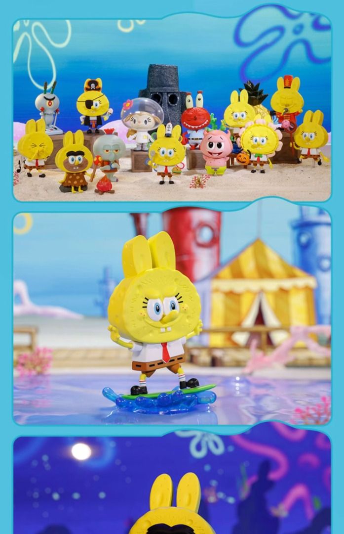 Labubu X SpongeBob SquarePants Series, Hobbies & Toys, Toys & Games on ...