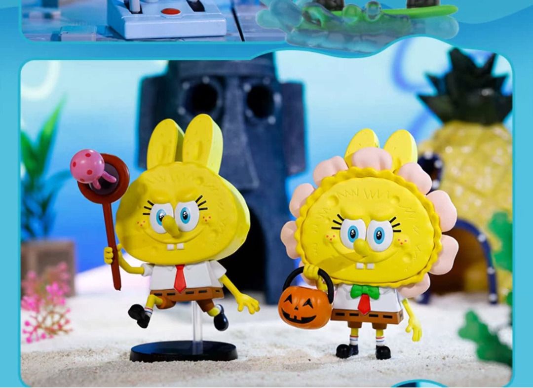 Labubu X SpongeBob SquarePants Series, Hobbies & Toys, Toys & Games on ...