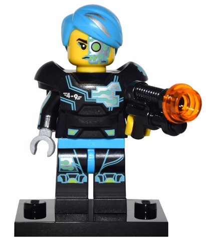 LEGO Cyborg, Series 16 (Complete Set with Stand and Accessories) Item ...