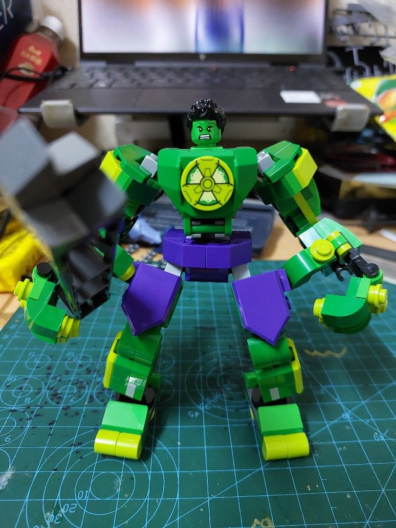 Lego Hulk Mech, Hobbies & Toys, Toys & Games on Carousell
