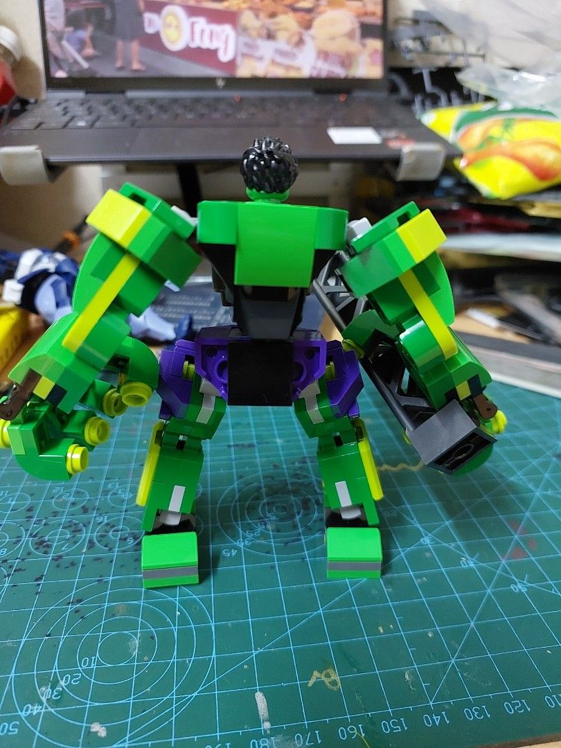 Lego Hulk Mech, Hobbies & Toys, Toys & Games on Carousell