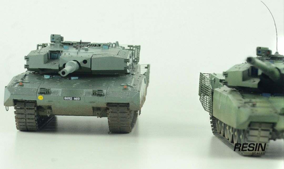 Leopard 2SG Germany Singapore Main Battle Tank 1/35 resinscales model ...