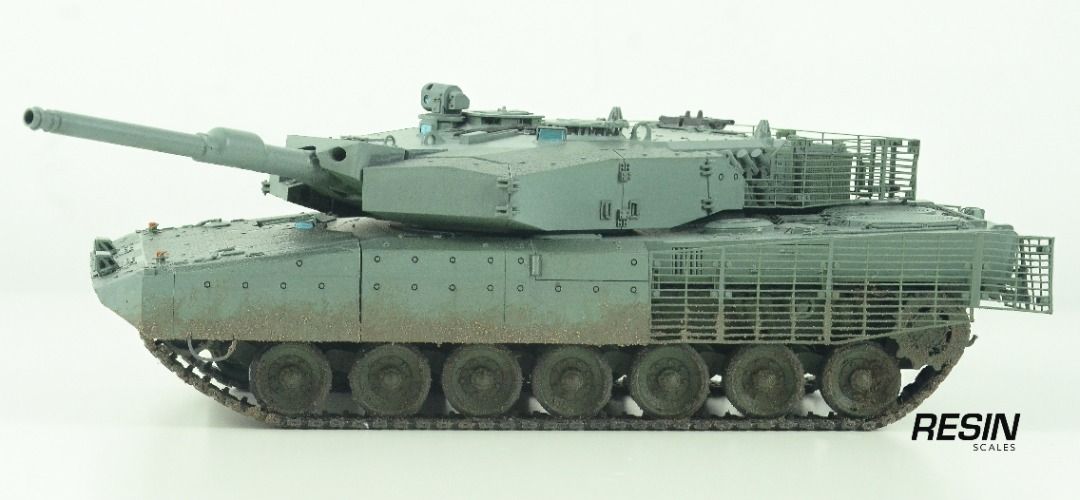 Leopard 2SG Germany Singapore Main Battle Tank 1/35 resinscales model ...
