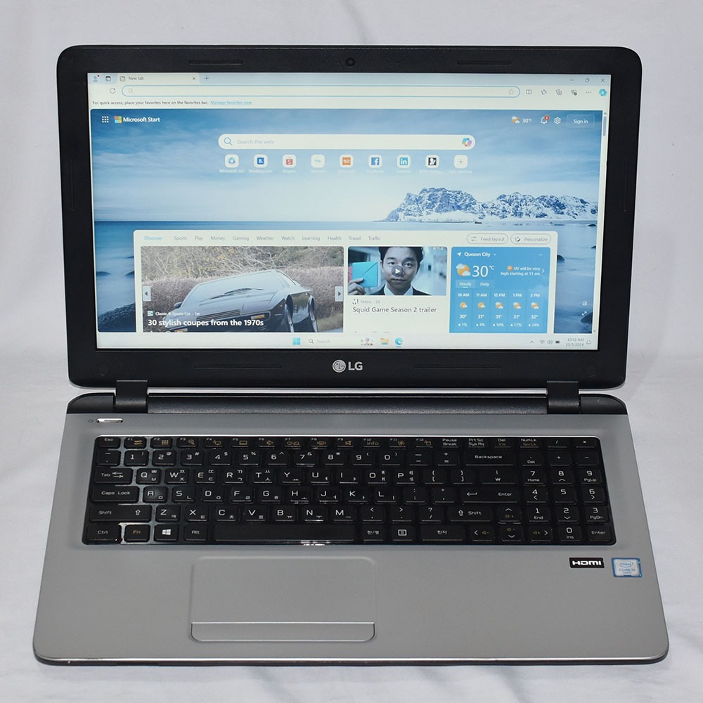 LG 15.6" Core i5 6th gen laptop (i5-6200U, 8GB Ram, 256GB SSD ...